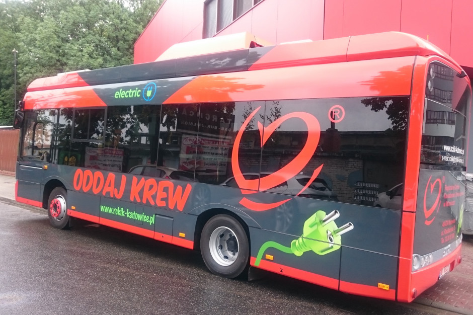 Katowice: RCKiK zaprojektowało pierwszy w Europie krwiobus o napędzie ...