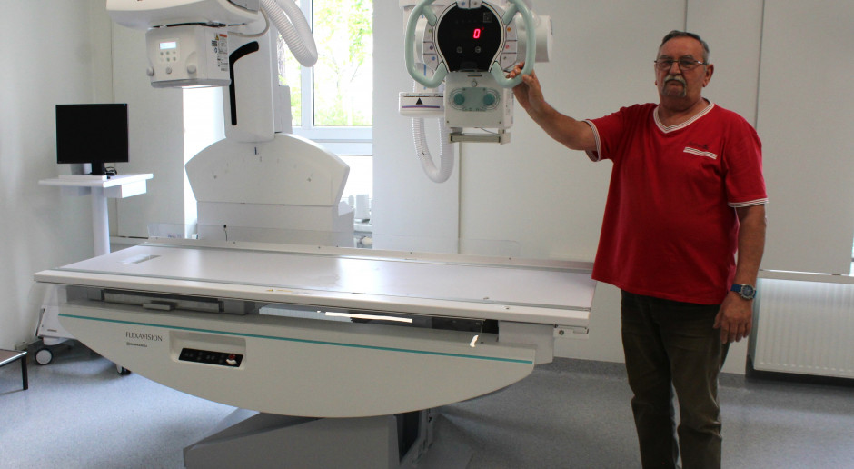 Nowy aparat RTG w szpitalu dziecięcym. Umożliwia zaawansowaną diagnostykę